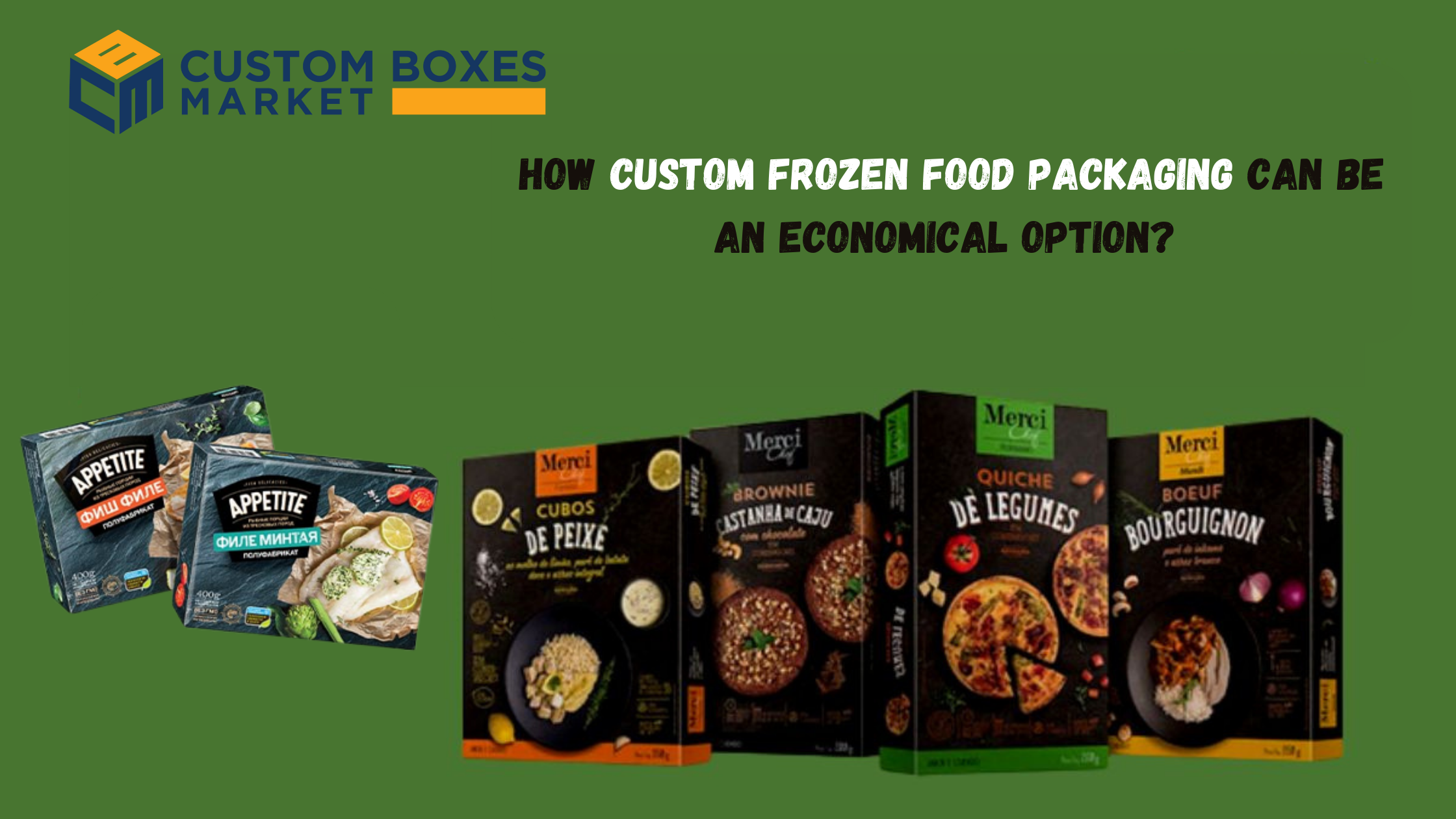Custom Frozen Food Packaging Can Be An Economical Option