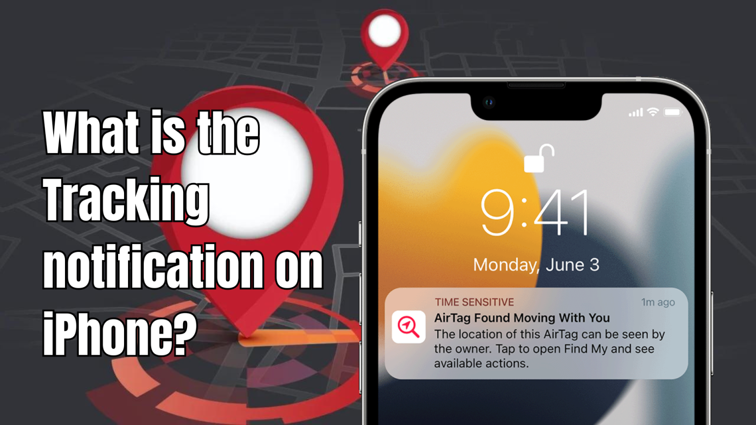 What is the Tracking notification on iPhone? - rankereports