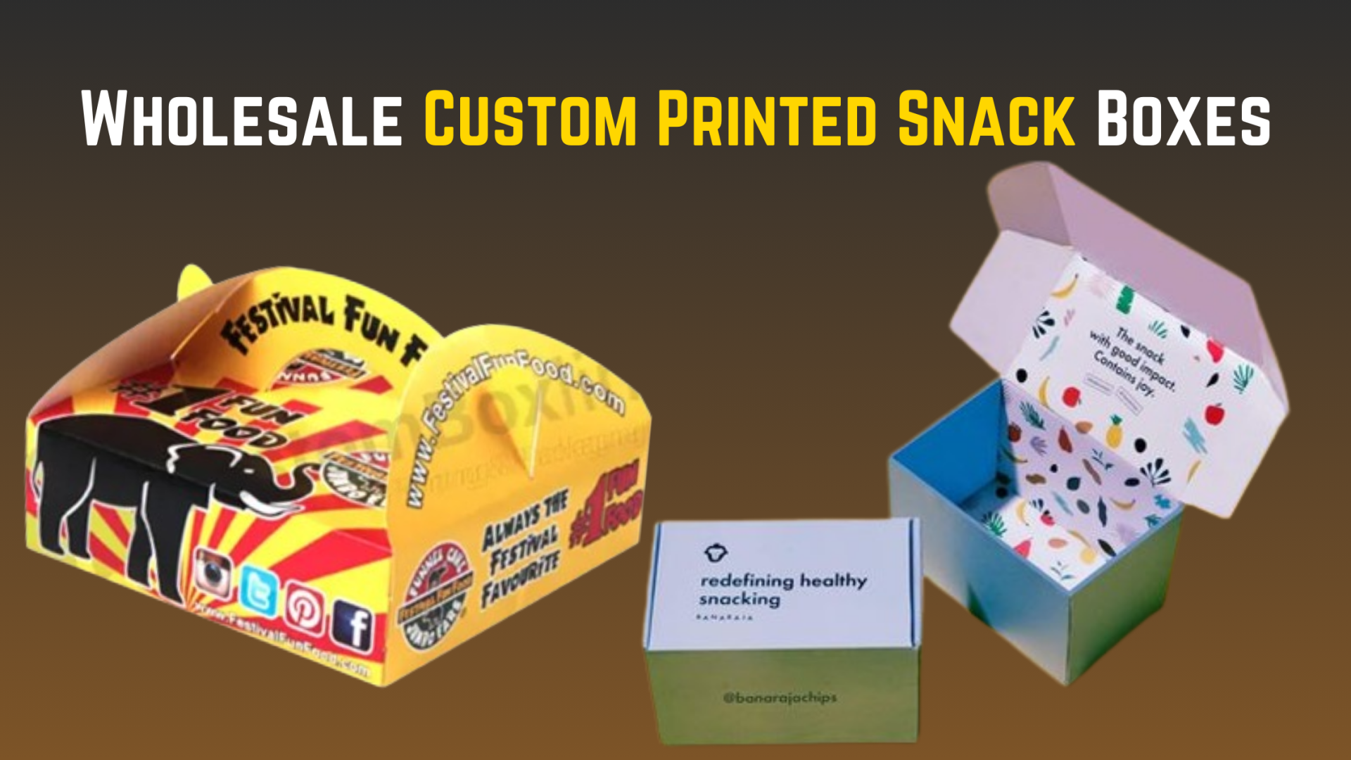 Unwrapping Innovation With Custom Snack Boxes